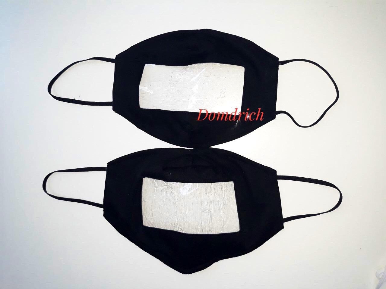 Transparent Face Mask for Deaf — Soft Cotton Lip-reading Mask With PVC ...