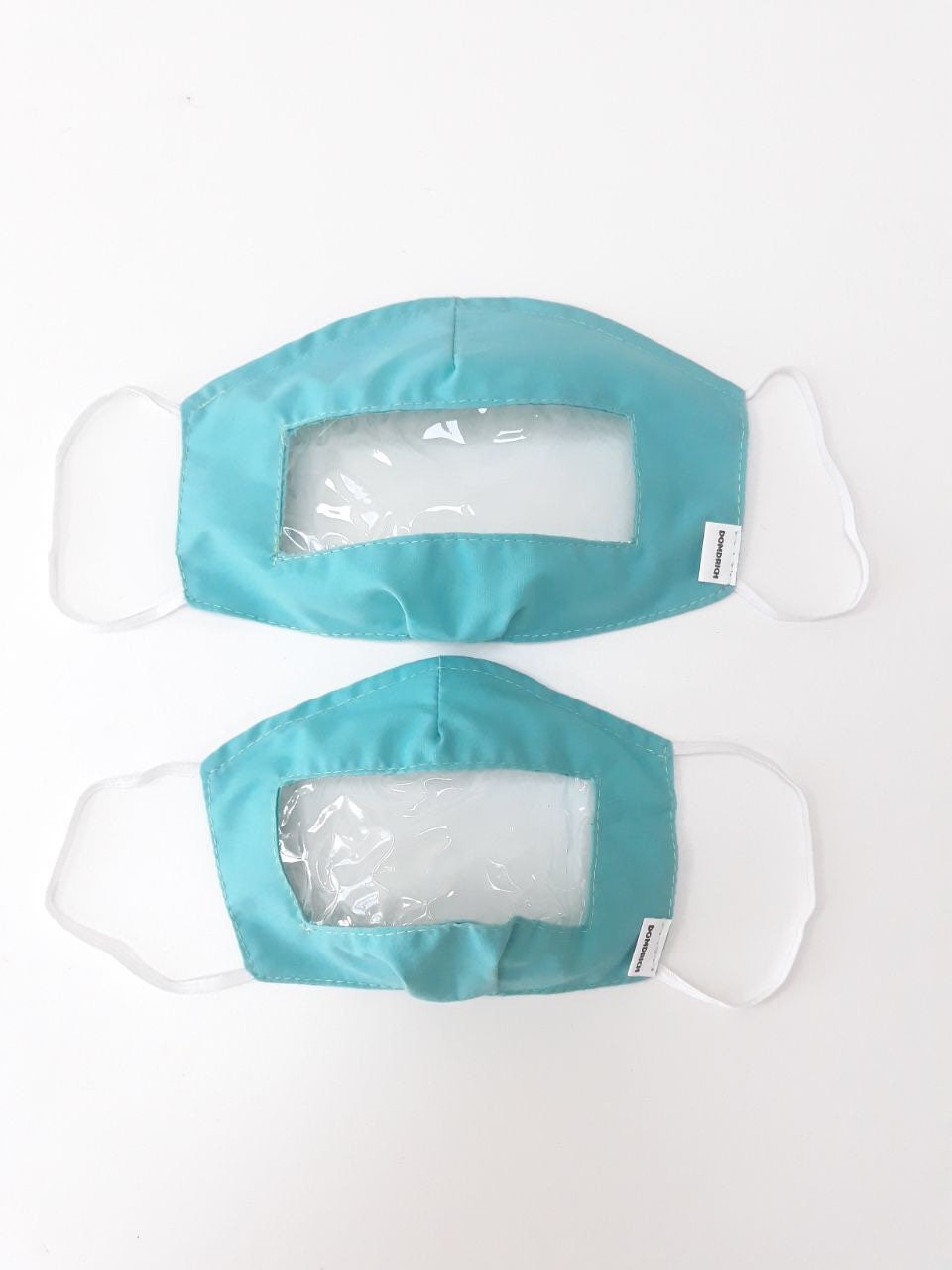 Transparent Face Mask for Deaf — Soft Cotton Lip-reading Mask With PVC ...