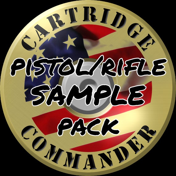 Brass SAMPLE Pack of Pistol/rifle Bullet - Etsy