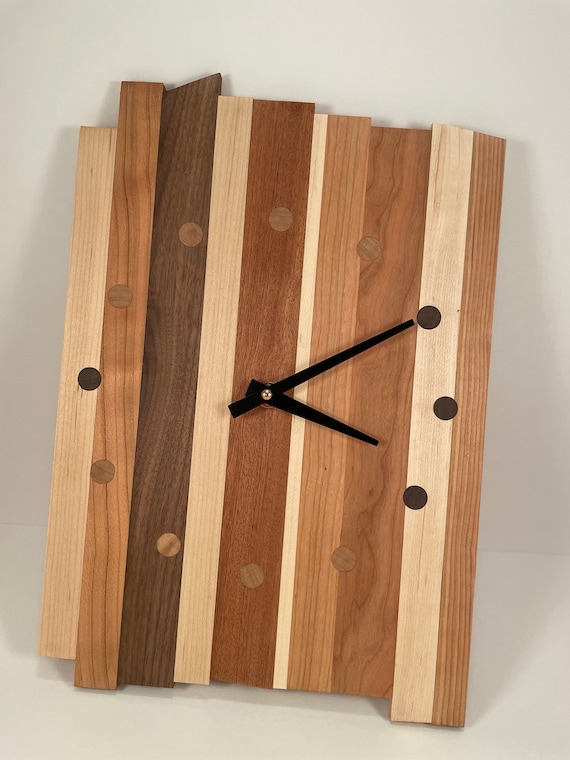 Burn-pile Wall Clock - Etsy