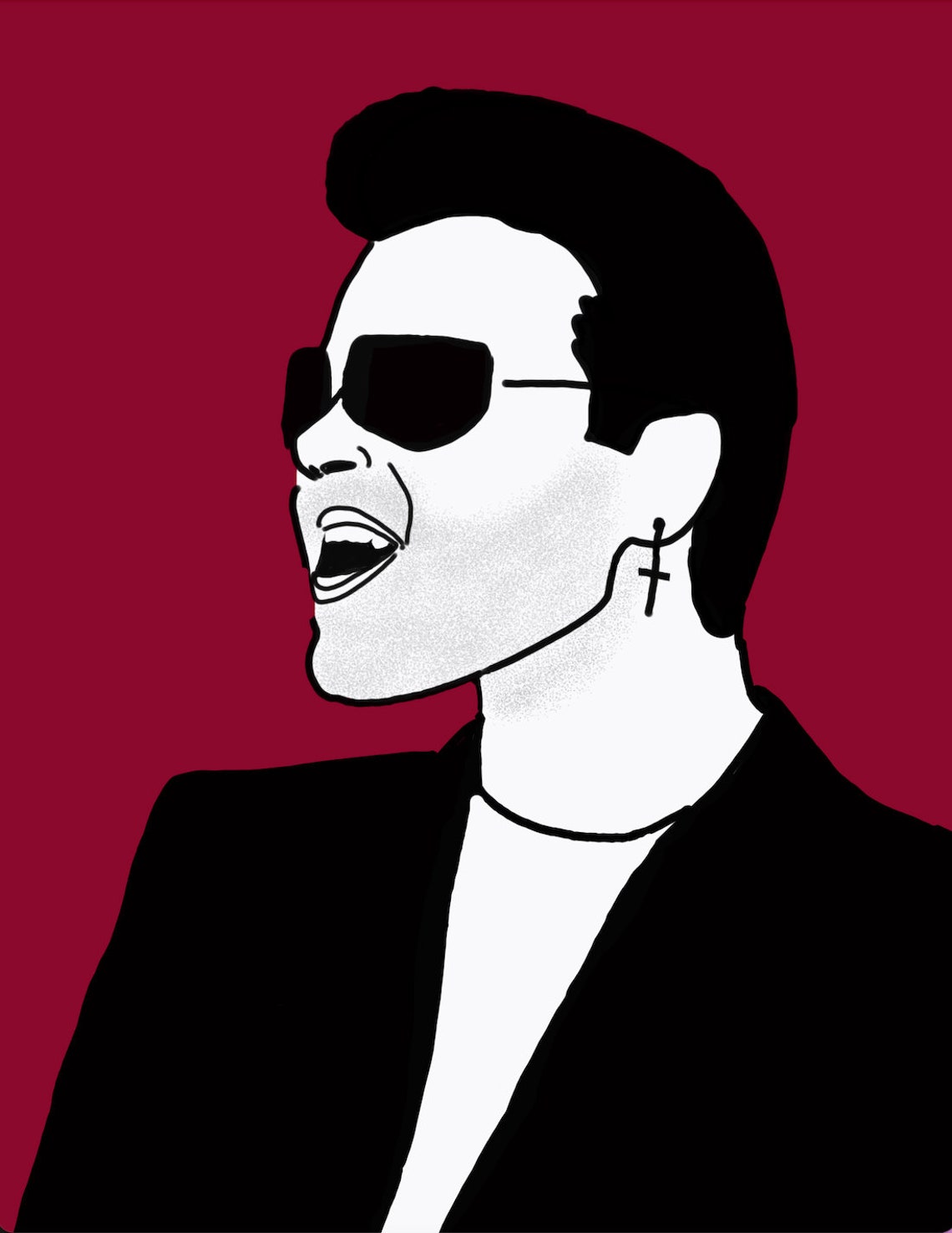 Digital Print of George Michael - Etsy UK