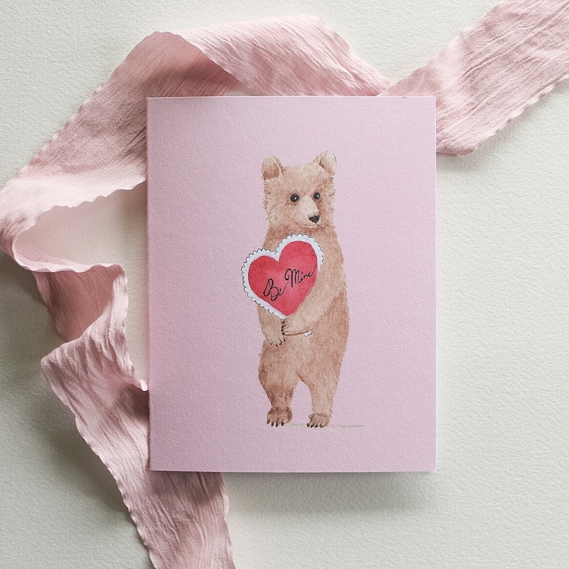 Cute Valentine Card - Etsy