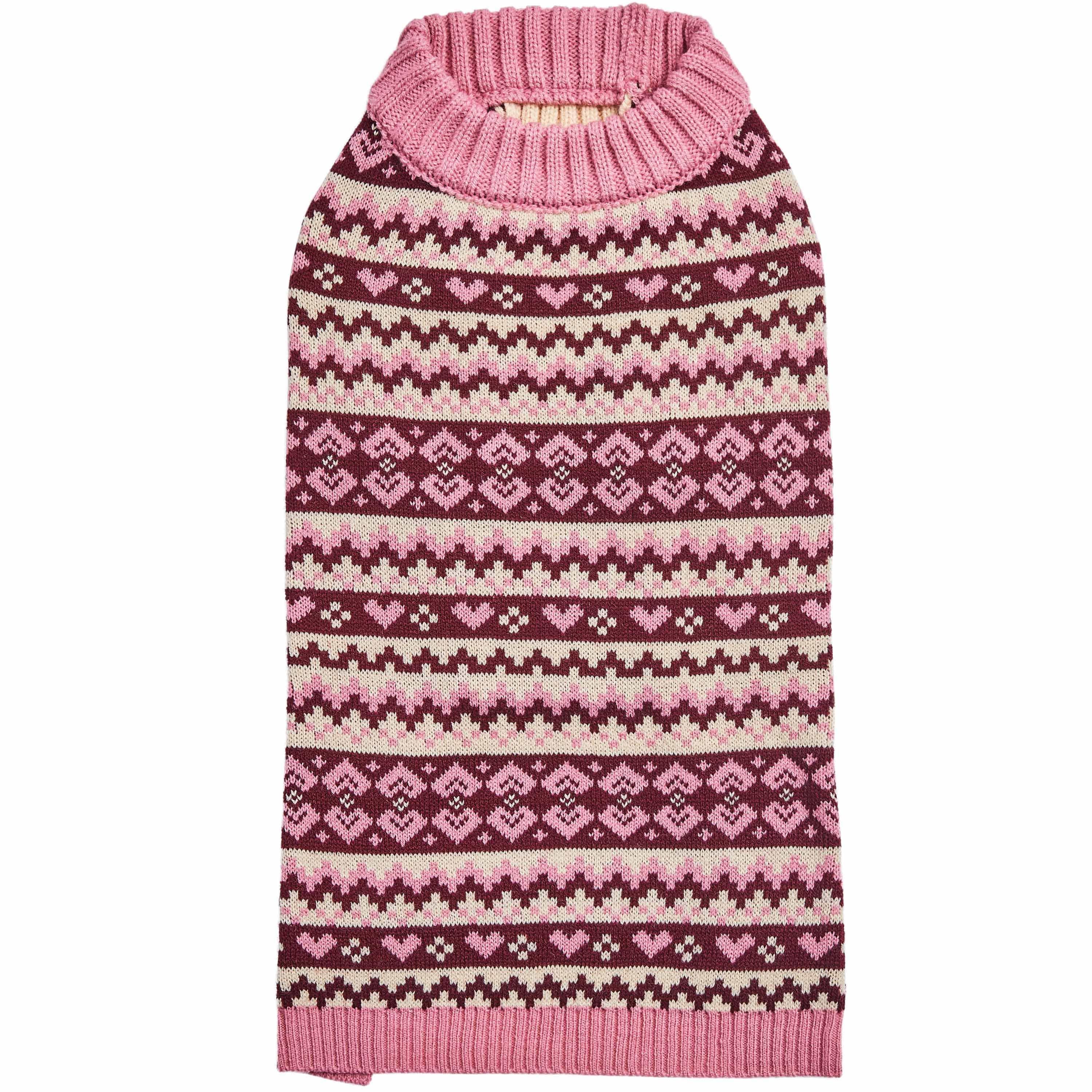 Fair Isle Dog Sweater Cozy Knit for Stylish Pets Warm - Etsy