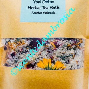 Yoni Detox HERBAL TEA Bath Herbal Tea Bath Yoni Soak Yoni | Etsy