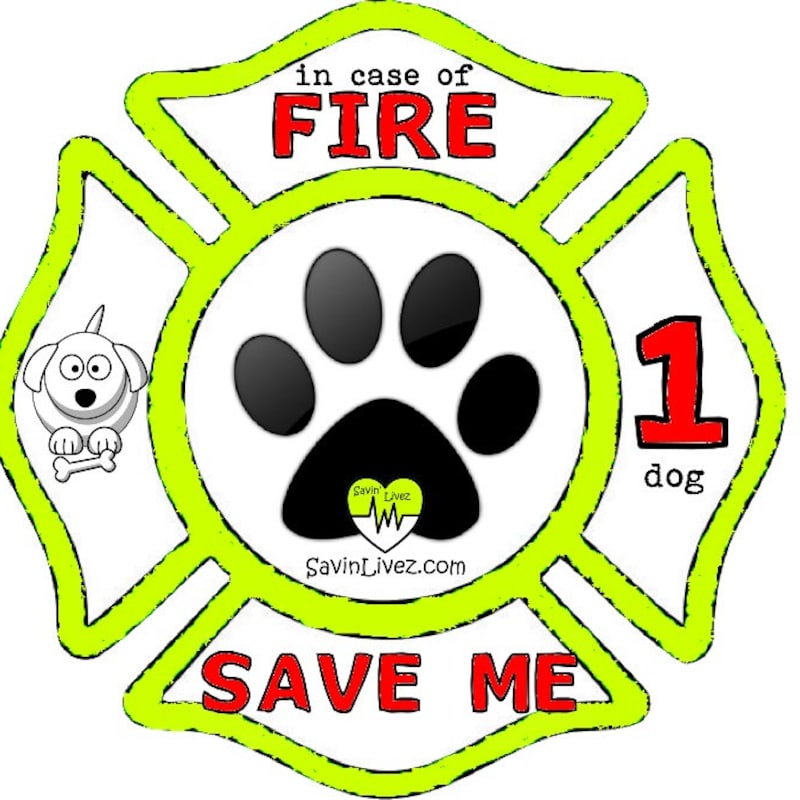 Pet Inside Sticker - Etsy