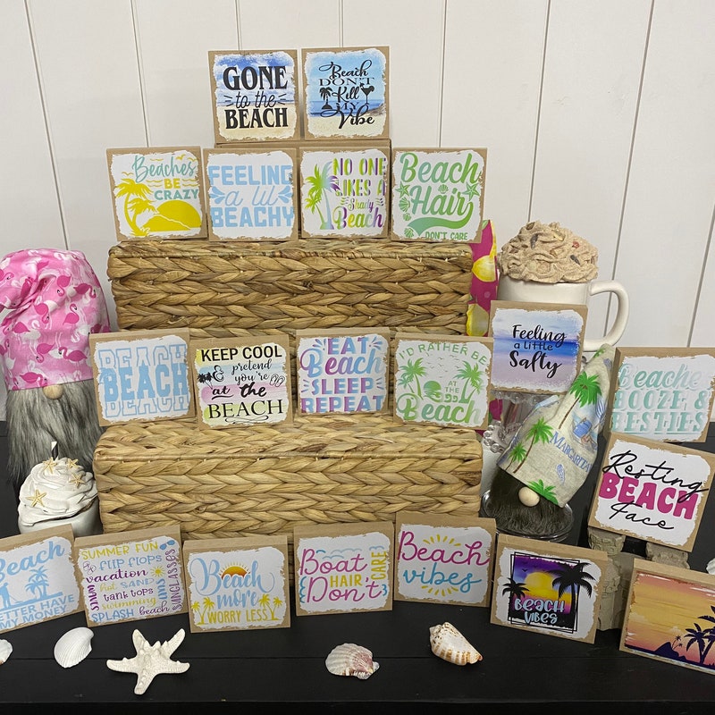 Tiered Tray Signs - Etsy