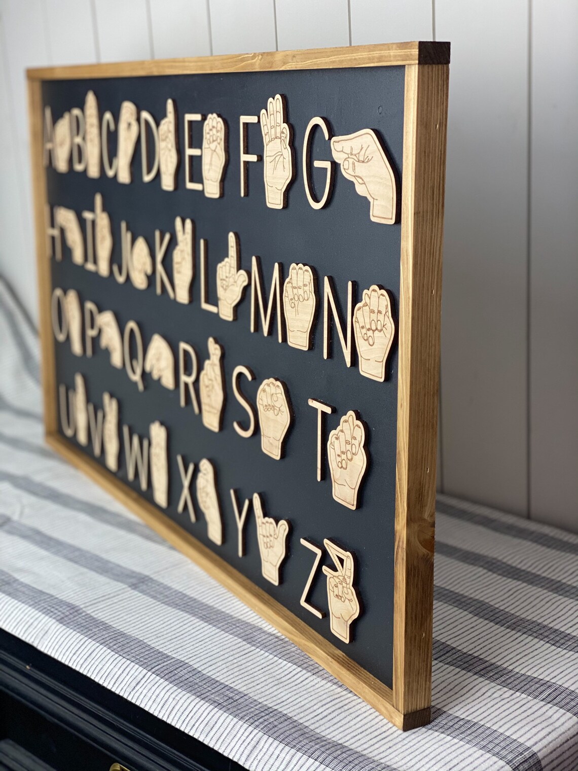 ASL Alphabet Sign ASL Alphabet Sign Special Education Sign - Etsy