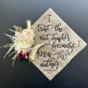 Personalized Cowhide Graduation Cap Topper, Custom Graduation Cap ...