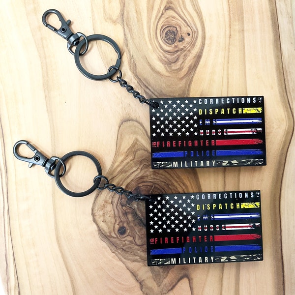 Flag Keychain - Etsy