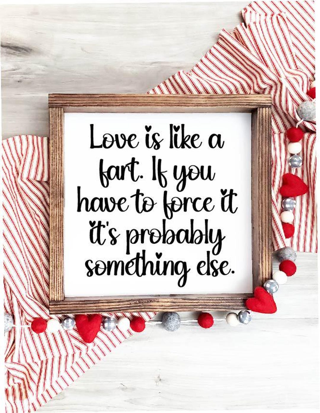 Funny Valentine's Day Sign, Valentine Art Print, V Day Decor ...