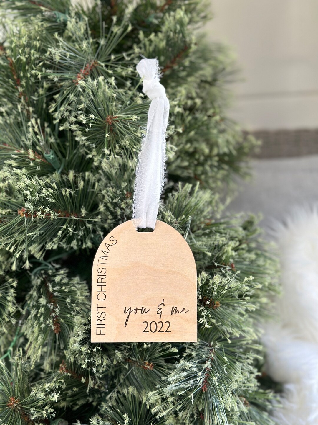 First Year Couple Ornament, Couples Ornament, Yearly Couples Ornament ...