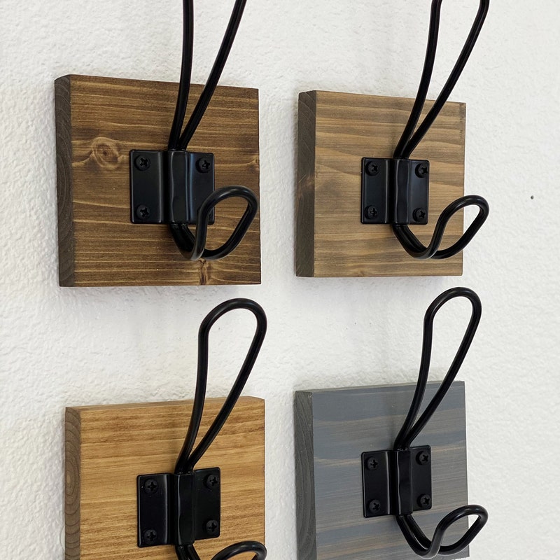 Single Mounted Wall Hooks - Etsy