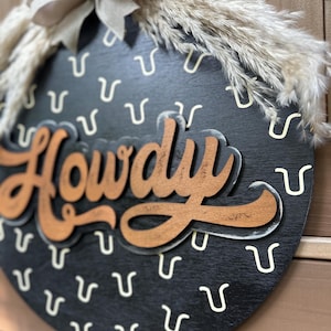 Custom Western Door Sign, Personalized Cattle Brand Sign - Etsy