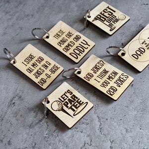 Dad Jokes Keychain Fathers Day Gift Dad Gift Funny Dad Gift - Etsy