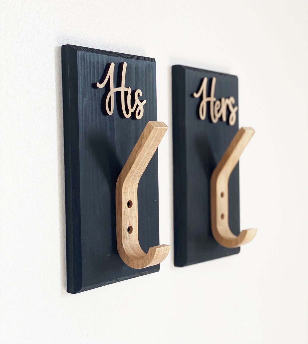 His And Hers Towel Hooks