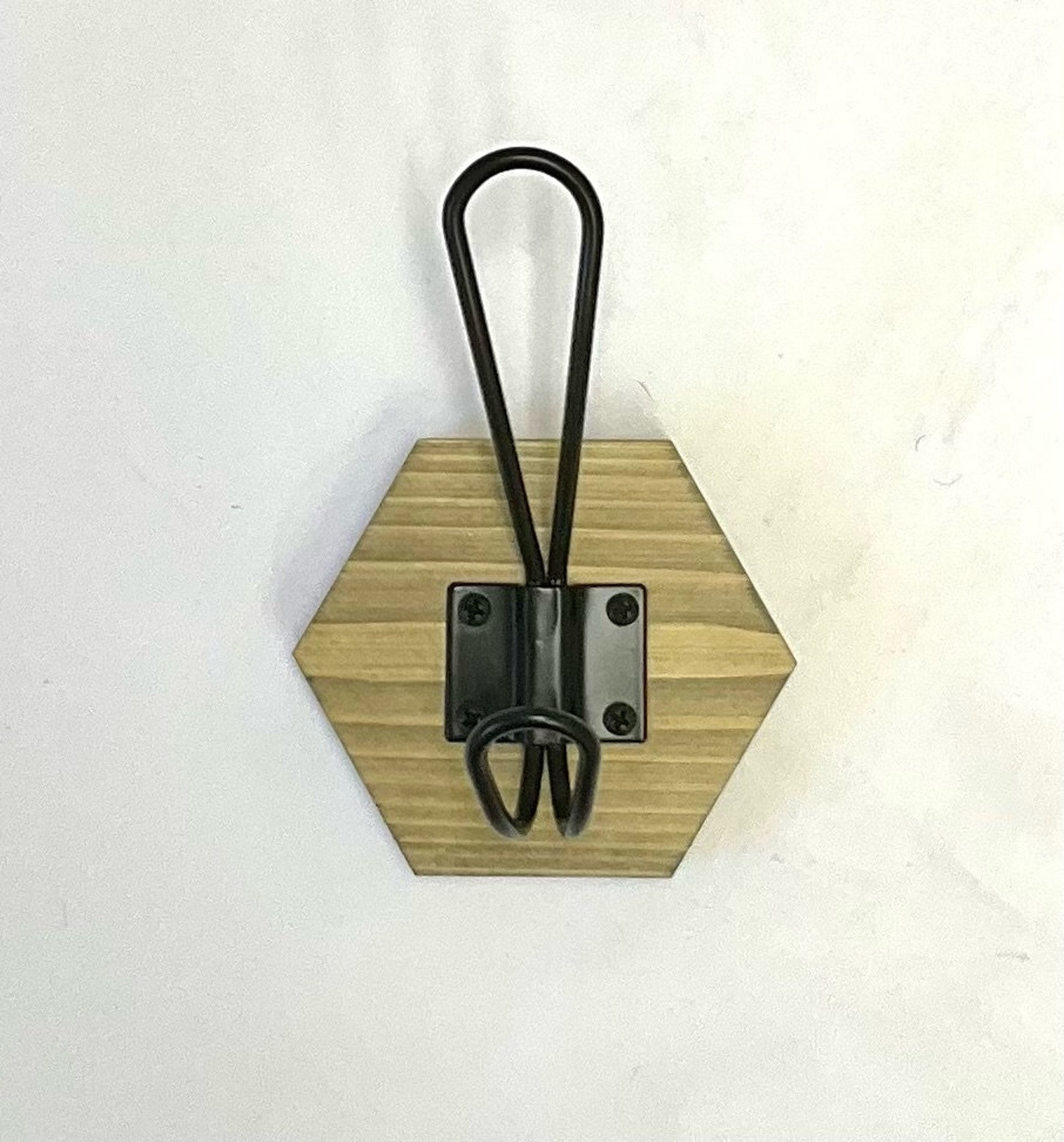 Hexagon Farmhouse Hook Hexagon Coat Hook Single Hook - Etsy