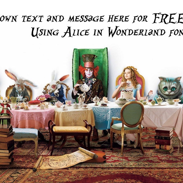 Mad Hatter Tea Party - Etsy UK