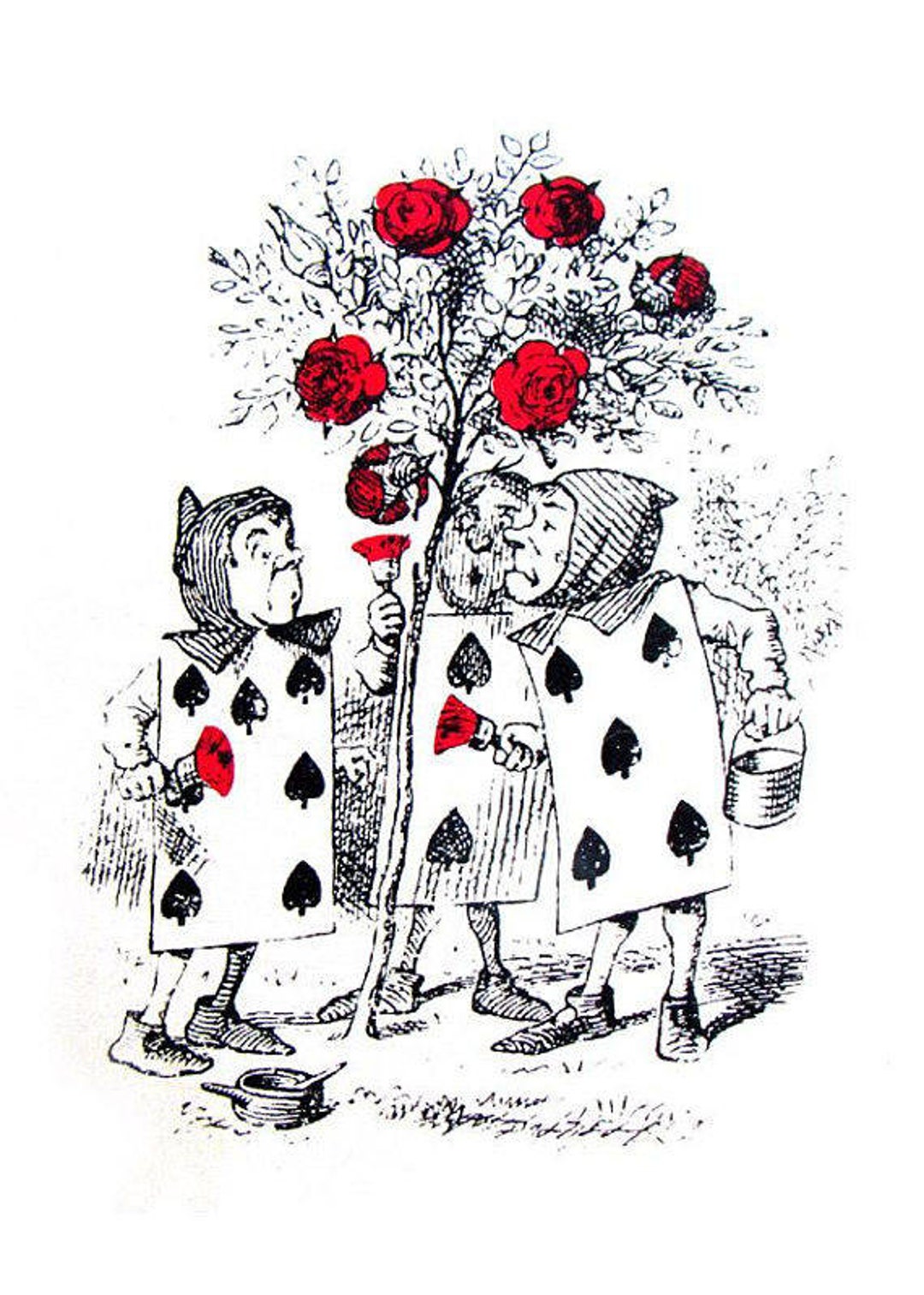 Happy Unbirthday Greeting Card - Playing Card Soldiers From Alice in ...