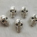 20pcs Skull Beads , Skull Head Beads , Large Hole Skull Jewelry , DIY ...