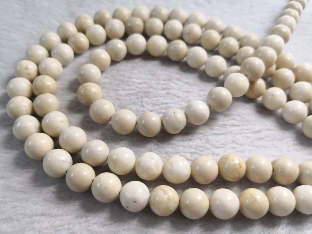 1 Full Strand 8mm 10mm River Stone Beads , Smooth Round Beads , Beading ...