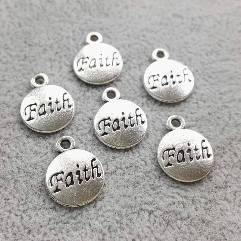 Faith Charm - Etsy
