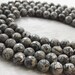 1 Full Strand 6mm 8mm 10mm Natural Map Jasper Beads ,faceted Map Jade ...