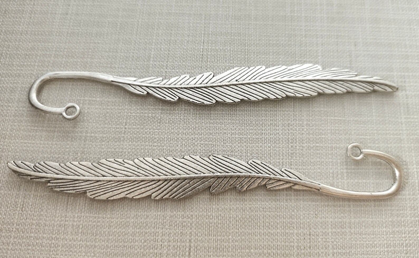 10 Pcs Feather Bookmarks ,16x113mm Metal Bookmark ,graduate Gift ...