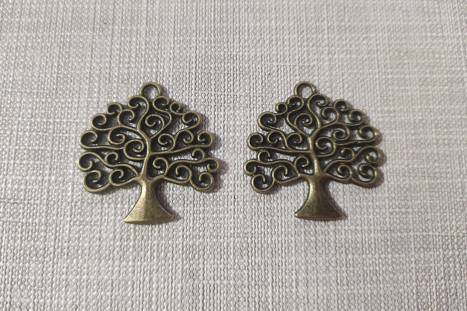 30 Pcs Double Sided Tree of Life Charms Tree of Life - Etsy
