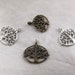 30pcs Double Sided Tree of Life Charms ,27x27mm Tree of Life Pendant ...