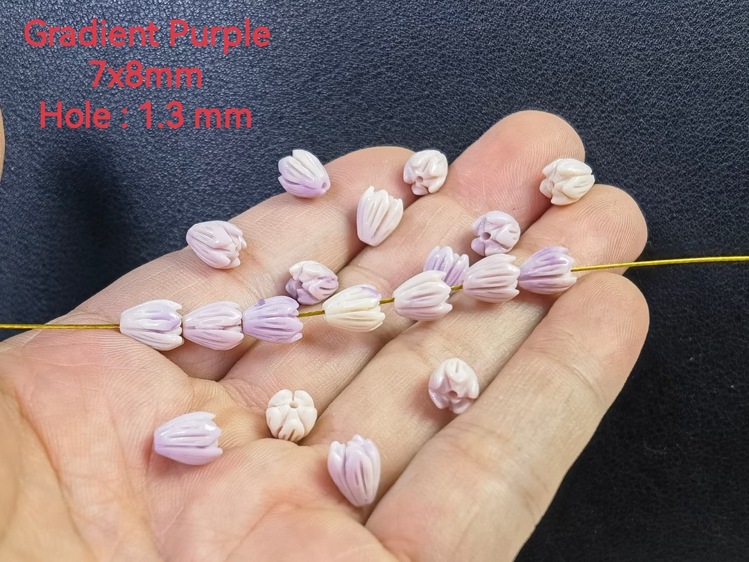 Hawaiian Pikake Beads, Gradient Flower ,composite Resin Coral Flower ...