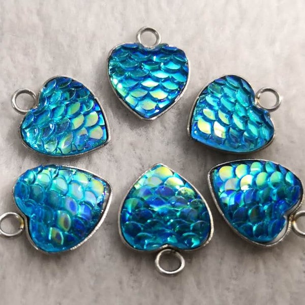 Fish Scale Charms - Etsy