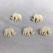 10pcs Ivory White Elephant Charms , 19x23mm Elephant Jewelry , Lucky ...