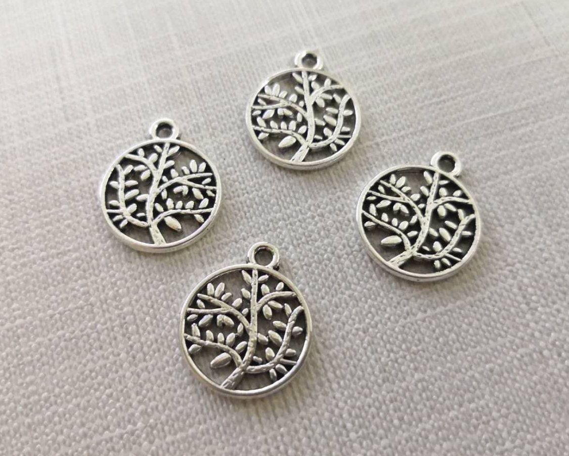 30pcs Double Sided Tree of Life Charms tree of Life Pendants - Etsy