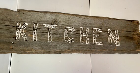 String Art kitchen - Etsy