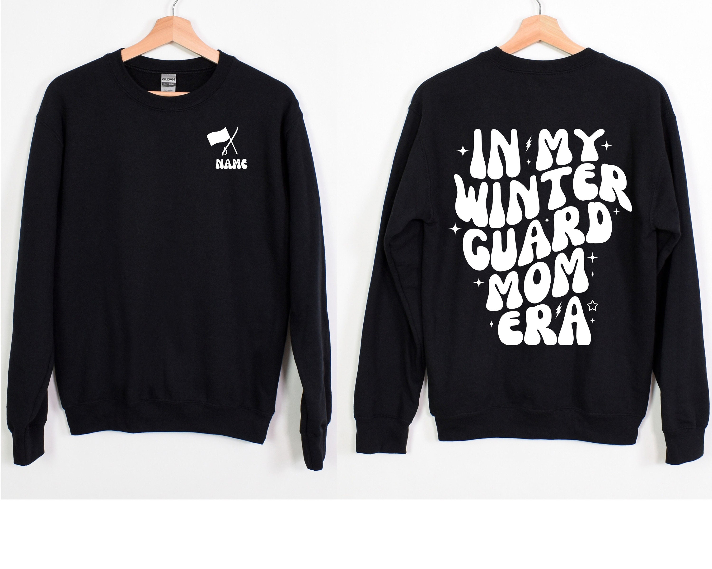 Custom Winter Color Guard Sweatshirt, Color Guard Sweatshirt, in My Mom ...