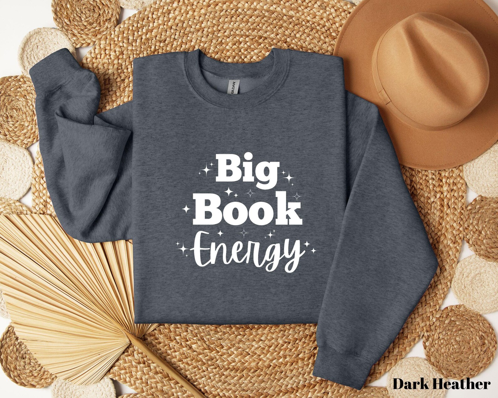 Big Book Energy, Bookish Merch, Reading Gift, Book Lover, Bookish ...