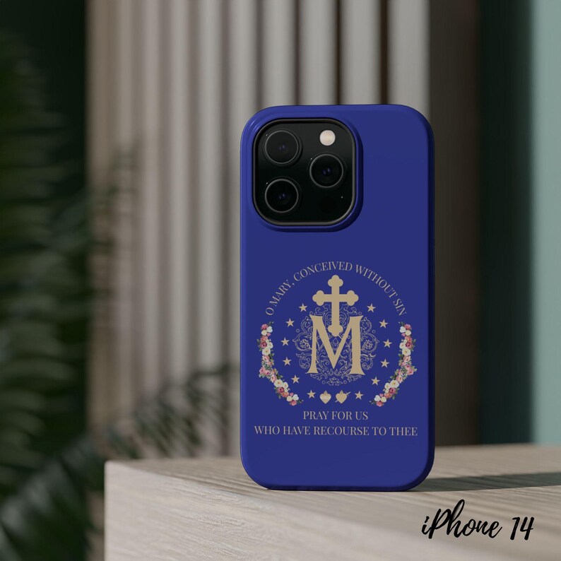 Custom Miraculous Medal, Christian Phone Case, Phonecase, Magsafe ...