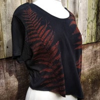 Cotton Cyanotype Crop Top - Etsy