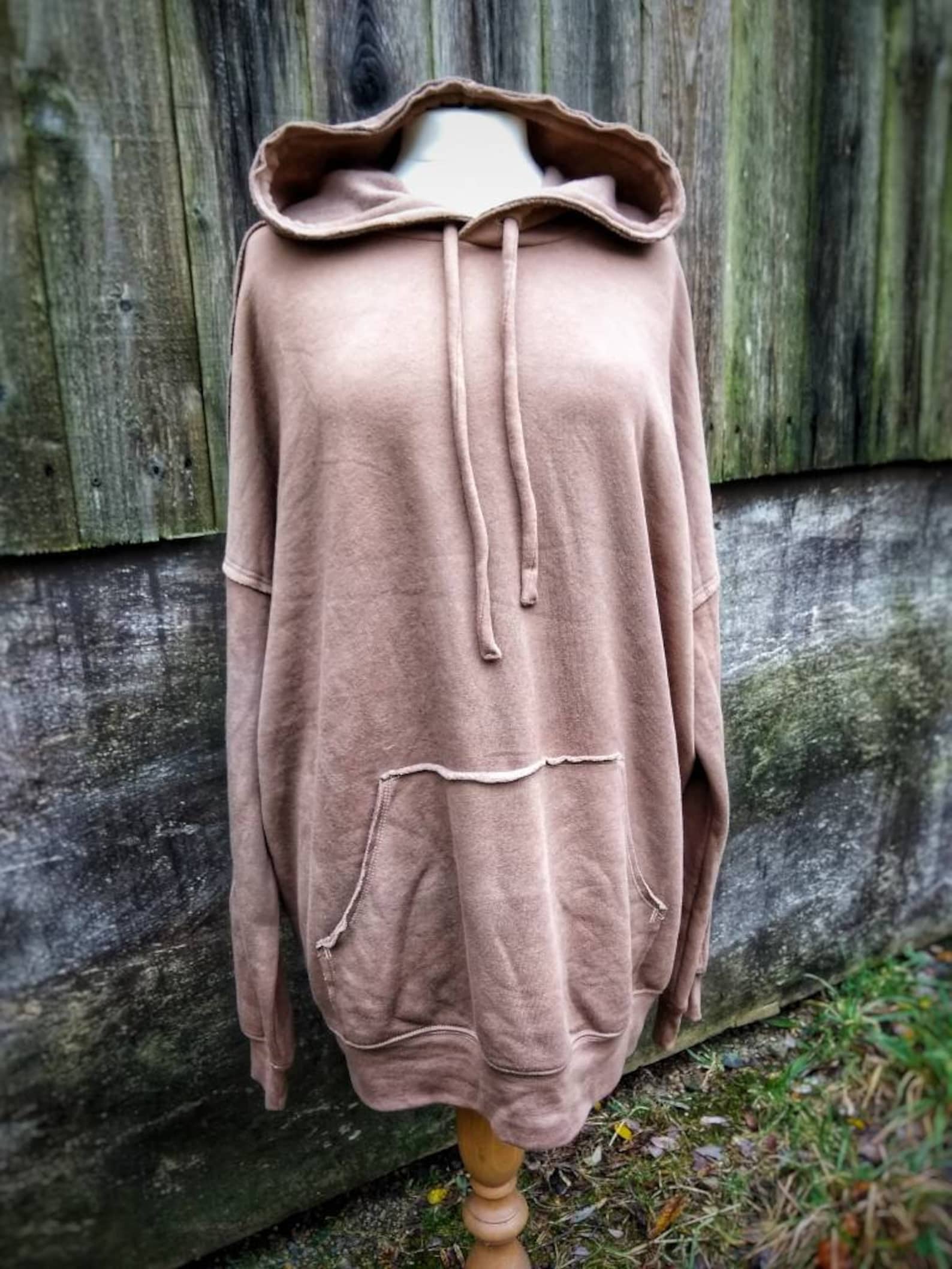 Moth hoodie/hand dyed hoodie/pixie hoodie/ witch hoodie/forest | Etsy
