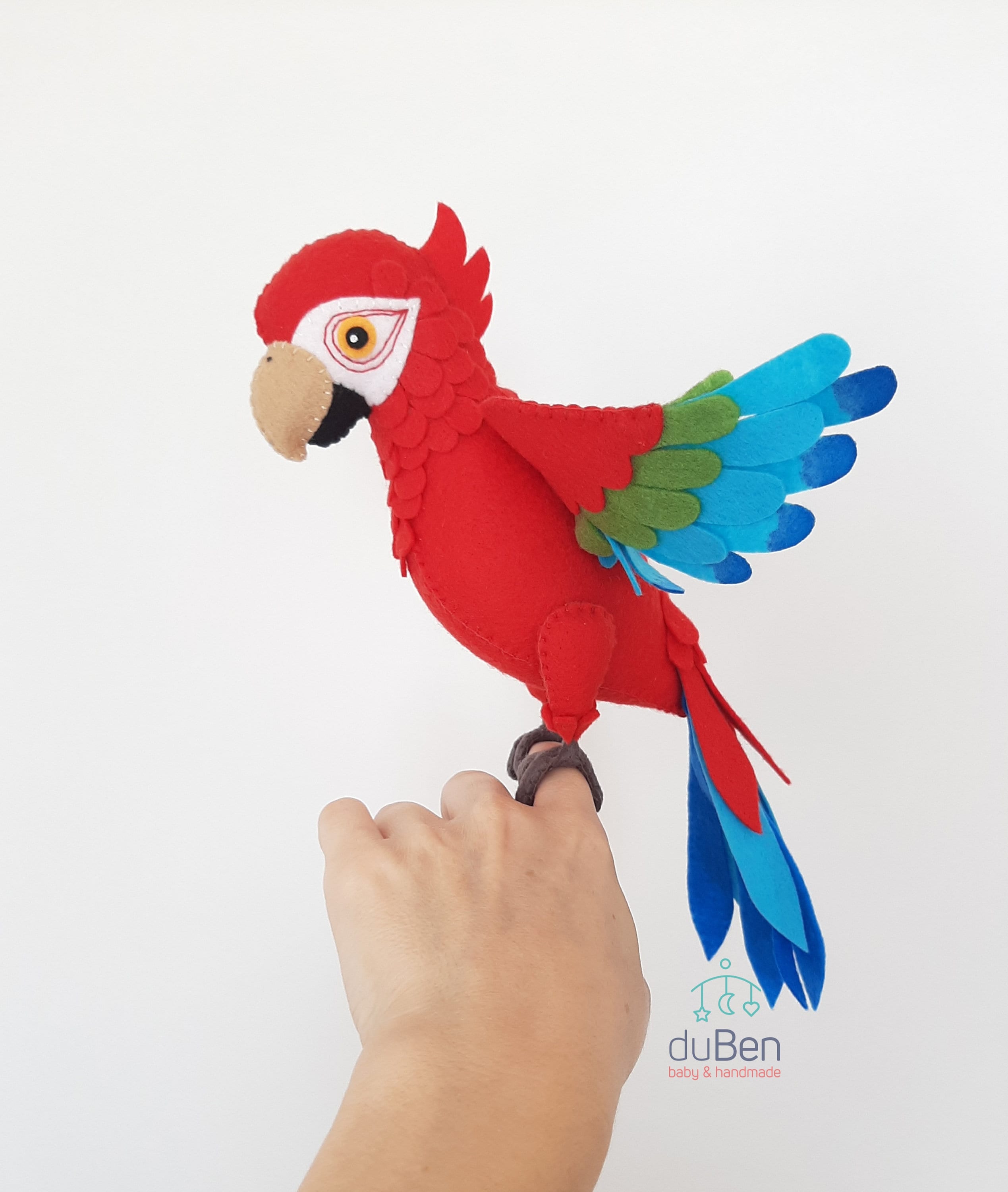 PDF Pattern/felt Pattern/ Brazilian Macaws / Felt Macaws - Etsy