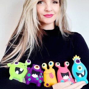 PDF Pattern/ Felt Pattern/little Monsters/ Felt Monsters Friends/ DIY ...