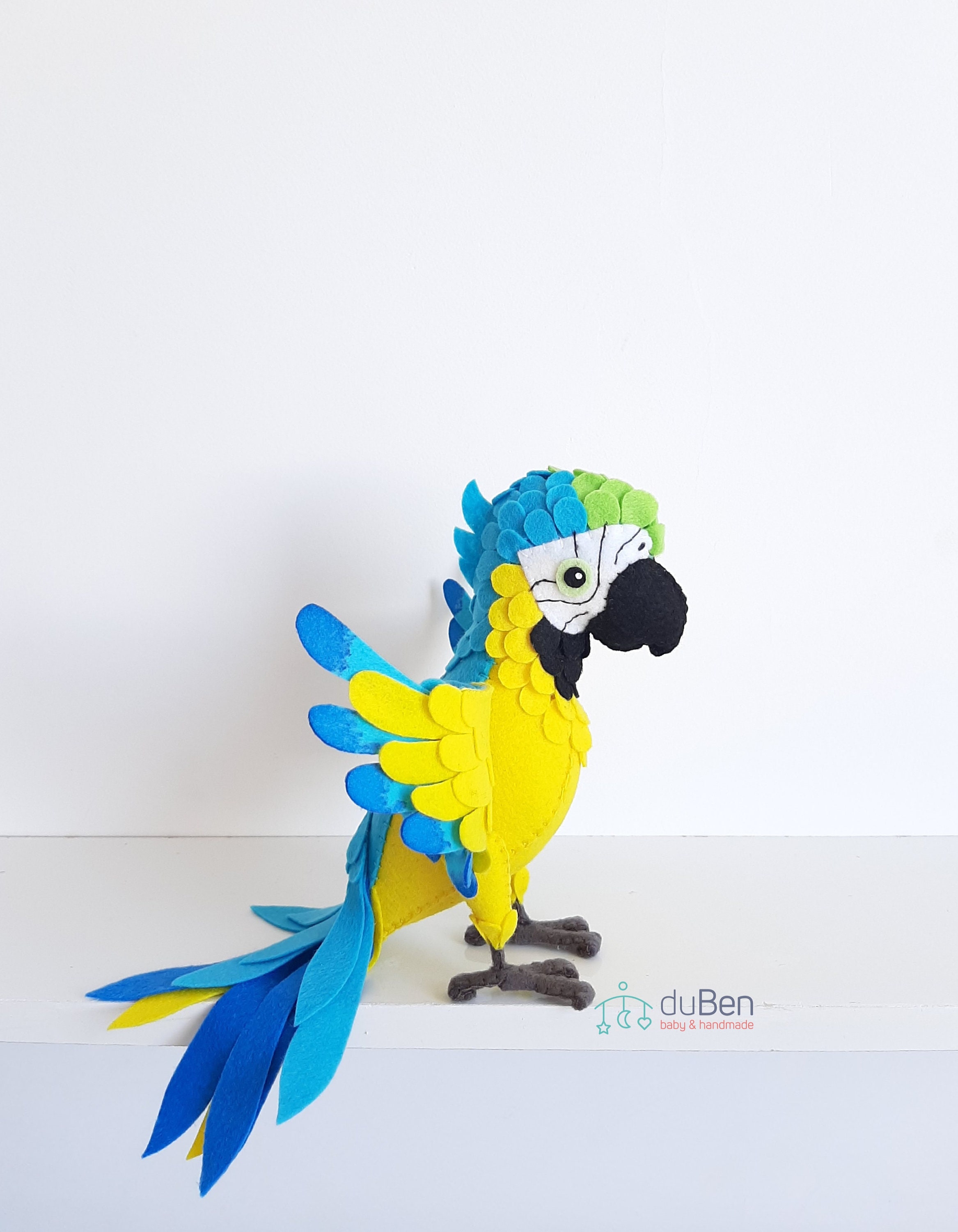 PDF Pattern/felt Pattern/ Brazilian Macaws / Felt Macaws - Etsy
