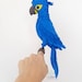 PDF Pattern/felt Pattern/ Brazilian Macaws / Felt Macaws Pattern/ Birds ...