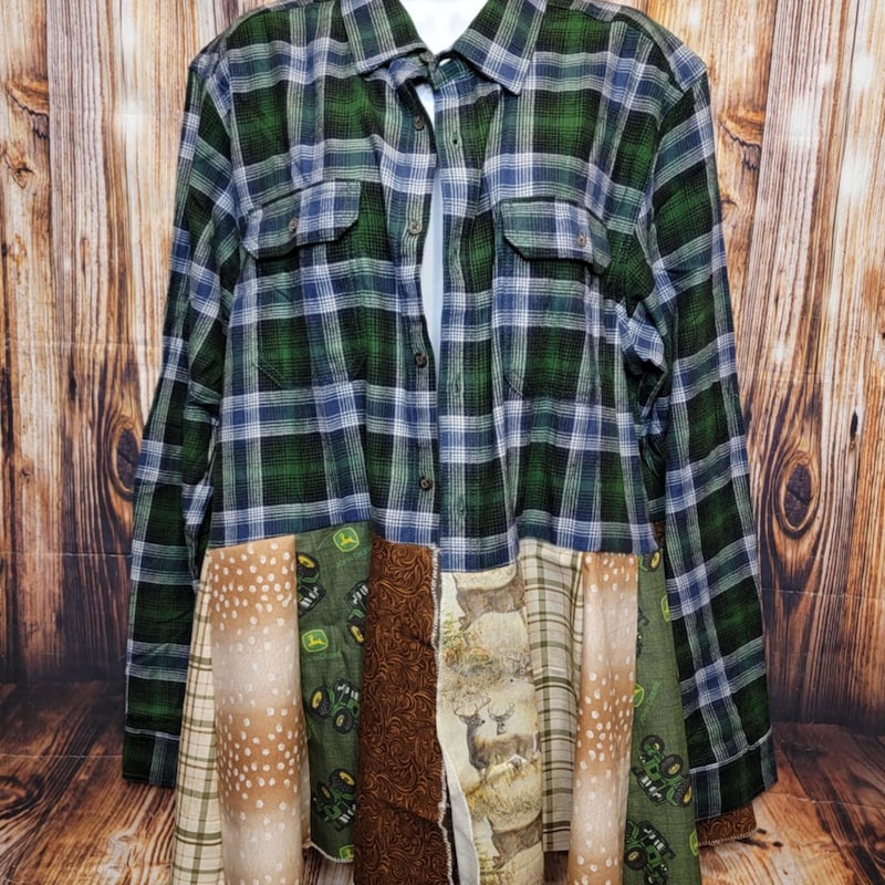Upcycled Flannel Shirts - Etsy