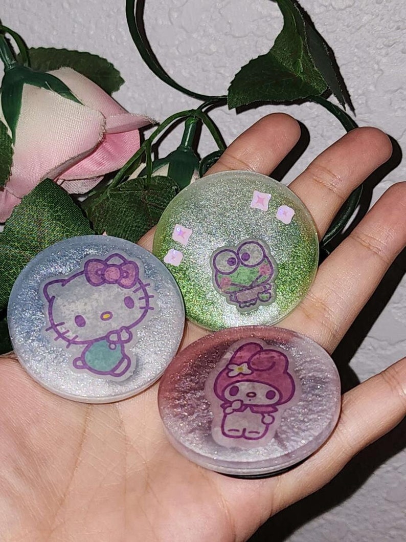 Sanrio Pop Socket My Melody Hello Kitty Keroppi - Etsy Australia