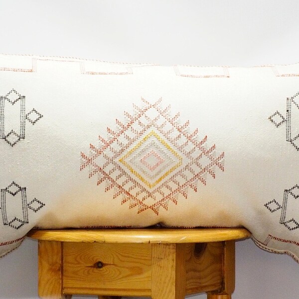 White Sabra Pillow - Etsy