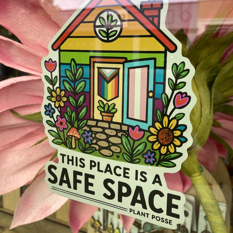 Safe Space Sign - Etsy