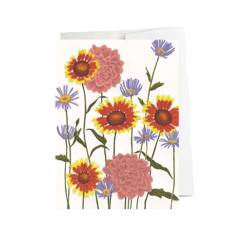 Wildflower Card, Floral Card, Country Card, Plant Posse, Flower Power ...
