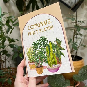 Plant Greeting Card, Plant Birthday Card, Birthday Plant, Houseplants ...