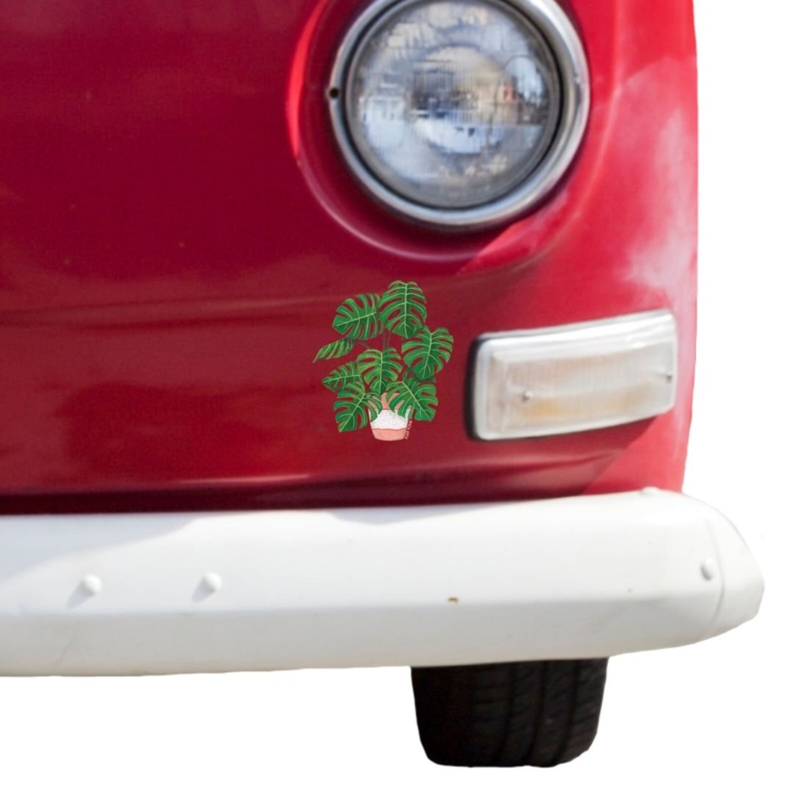 Monstera Vinyl Sticker, Plant Art, Plant Stickers, Monstera Deliciosa ...
